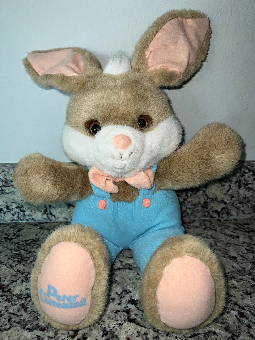 Vintage Peter Cottontail Plush - Etsy