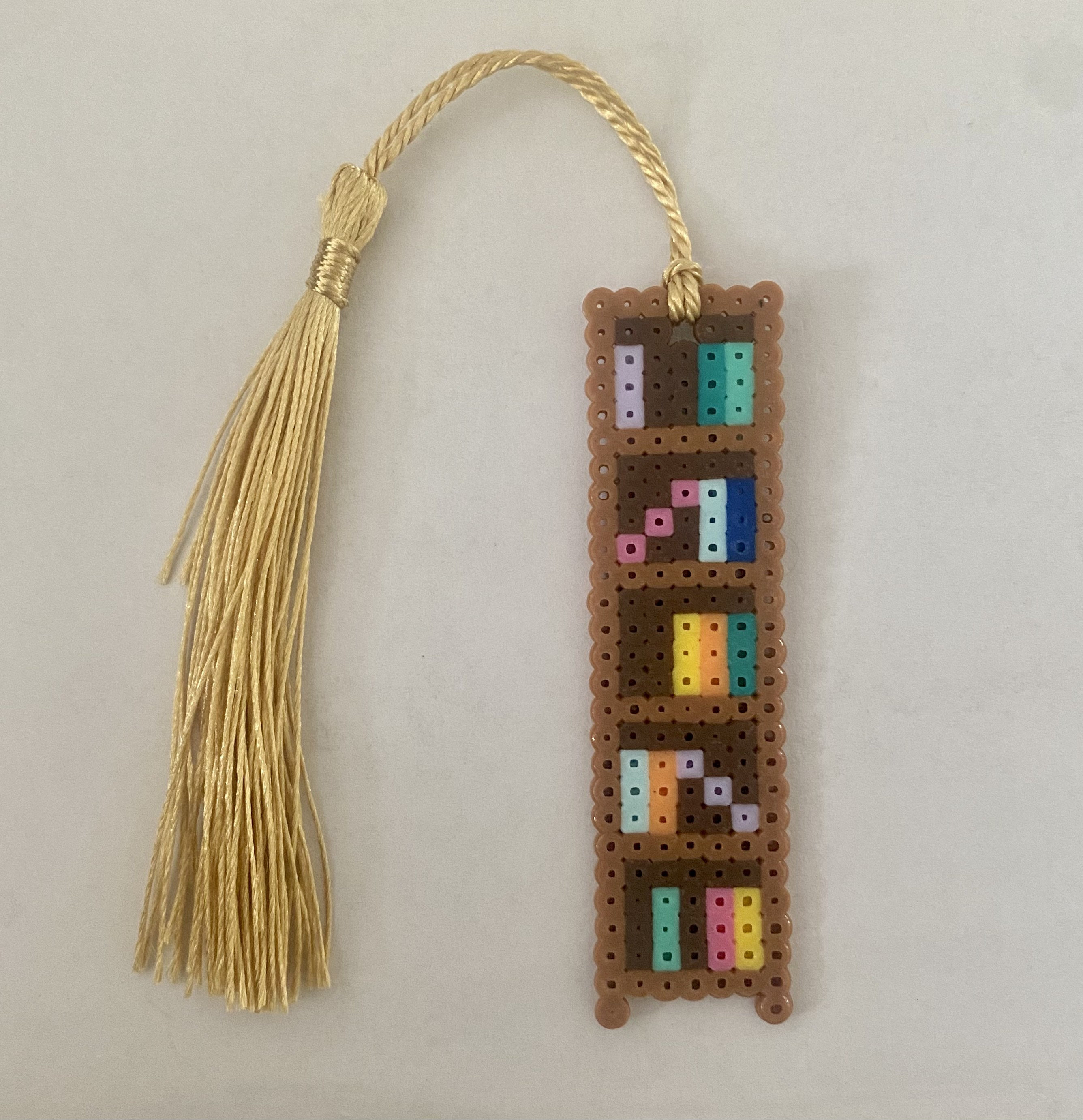 Bookshelf Bookmark Bookmark Bookmarks Library Bookmark - Etsy