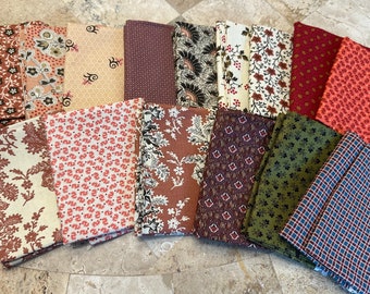 Civil War Reproduction Fat Quarter Assortment 1 - Etsy