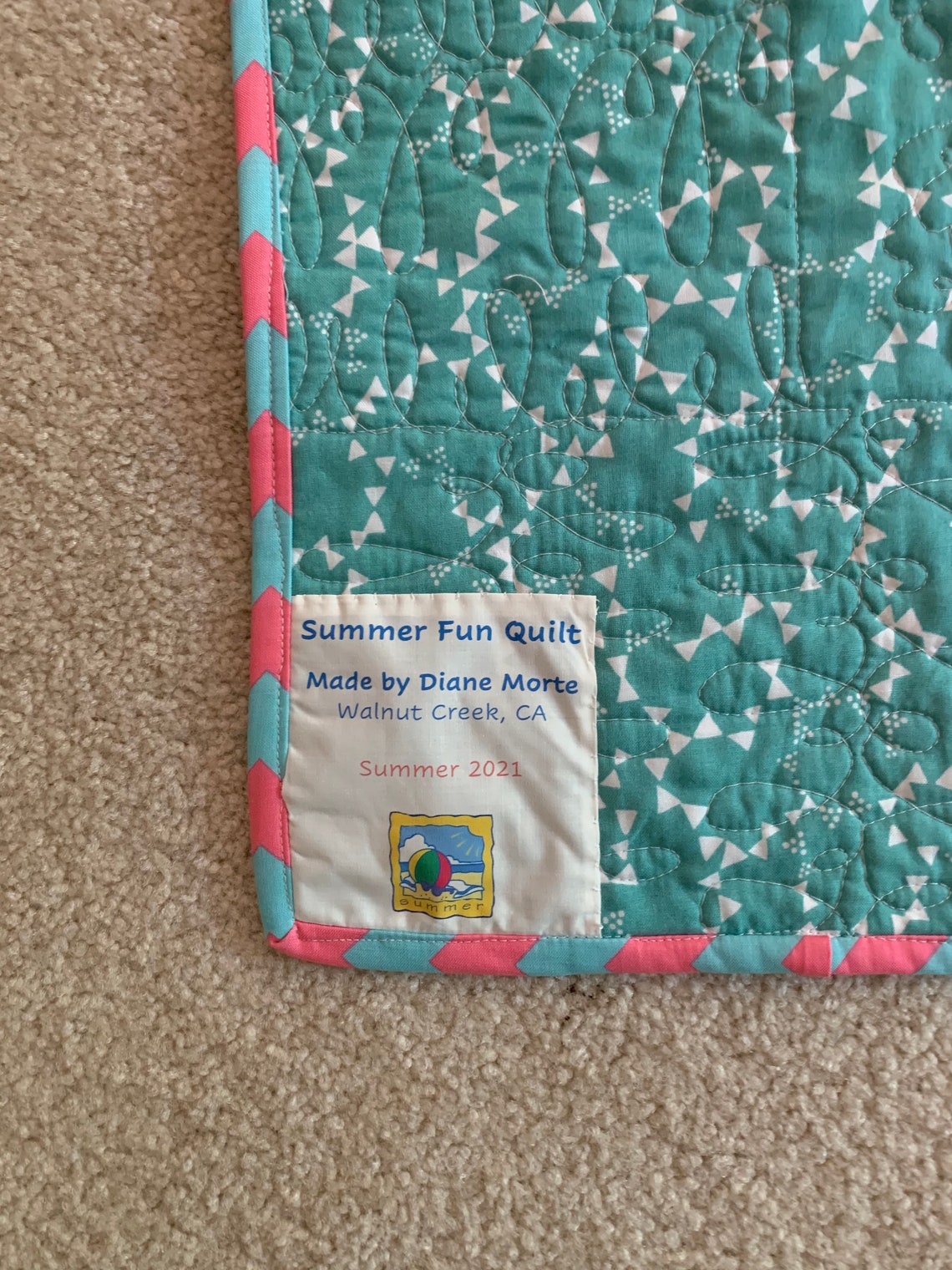 Summer Quilt #5 - Etsy