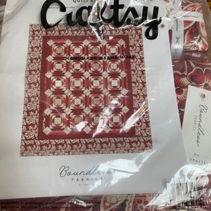 Good Times Ruby Rue Queen Quilt Kit Plus - Etsy