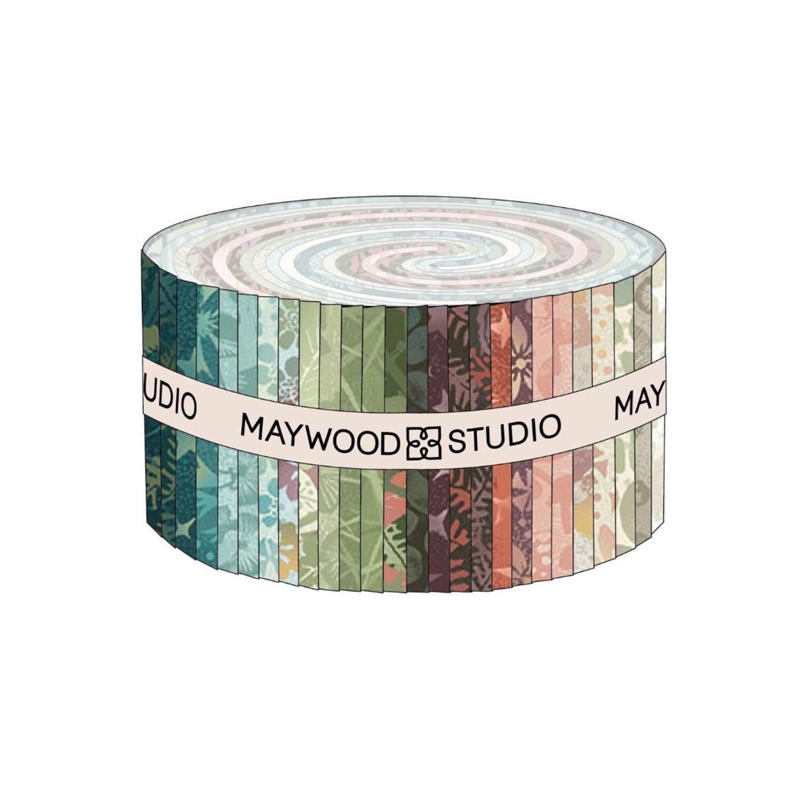 Forest Chatter by Maywood Studio Jelly Roll (OOP) - Etsy