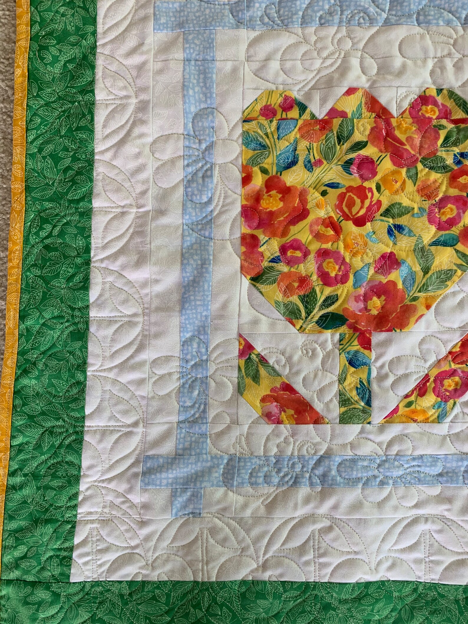 Spring Flowers Quilt 1 - Etsy