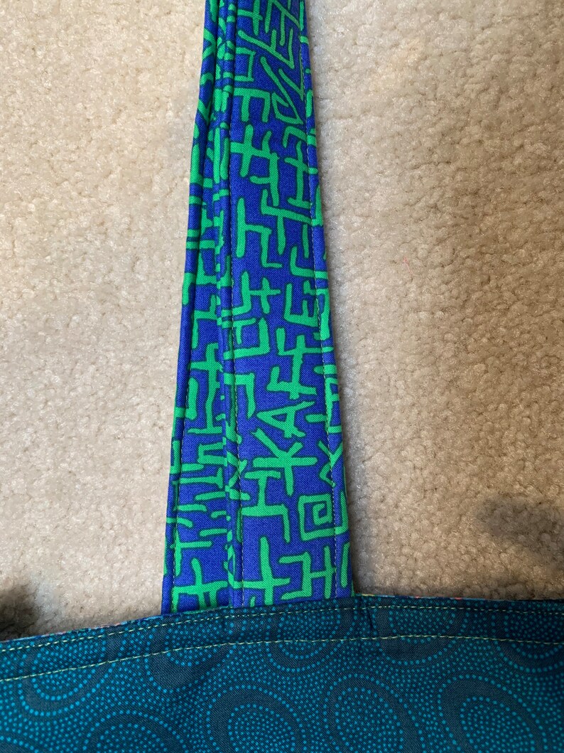 Kaffe Fassett Emerald Patchy Bag - Etsy