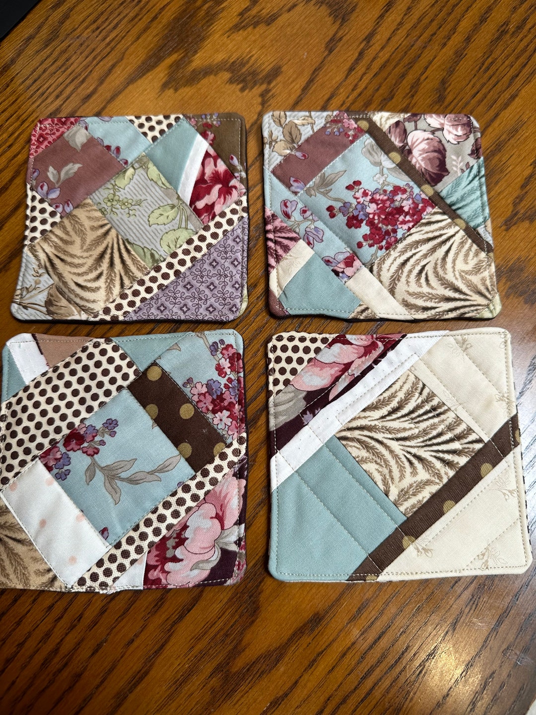 Mug Rugs - Vintage Estates #7 - Etsy