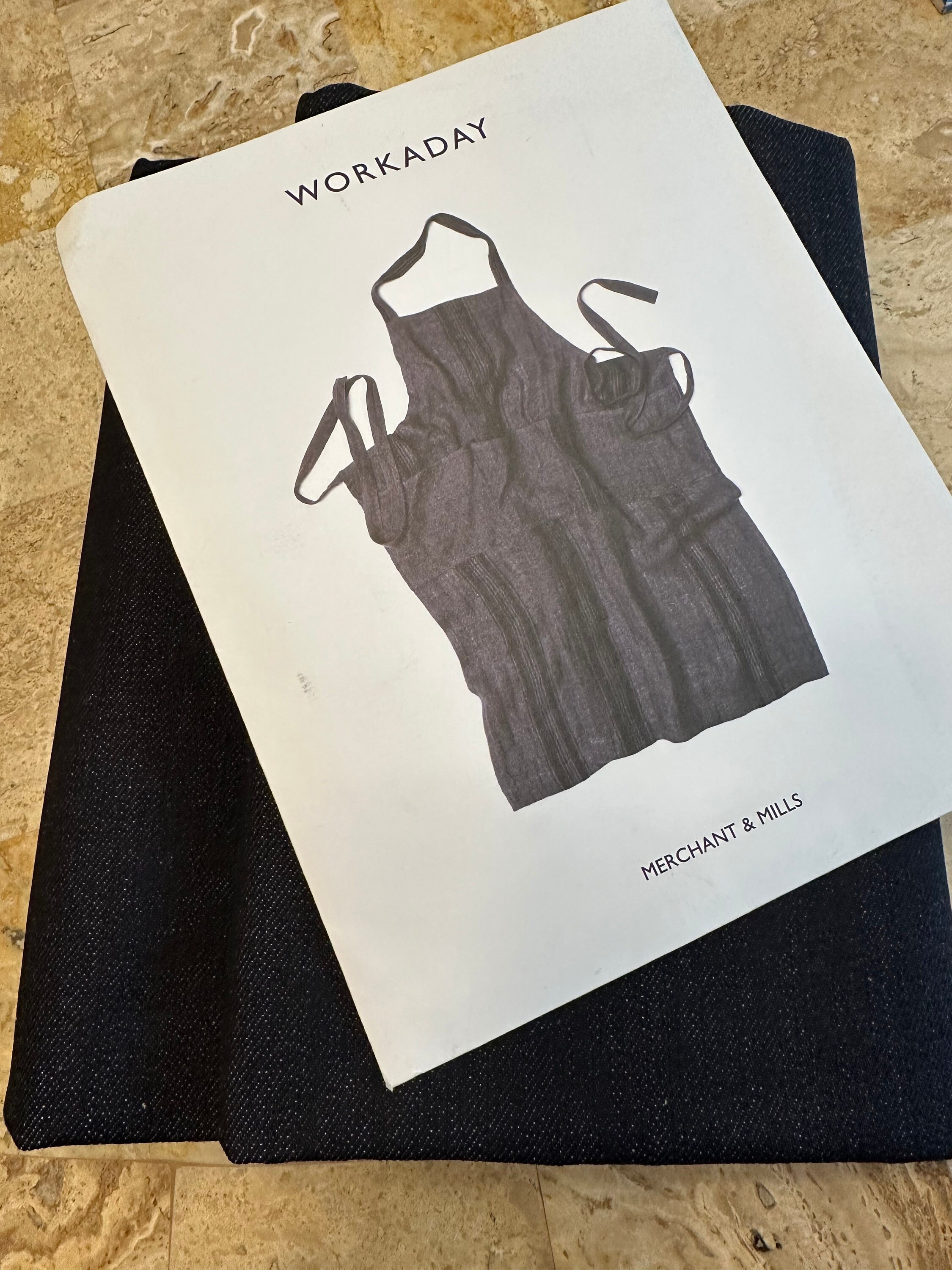 Workaday Apron Pattern and Canvas Fabric - Etsy