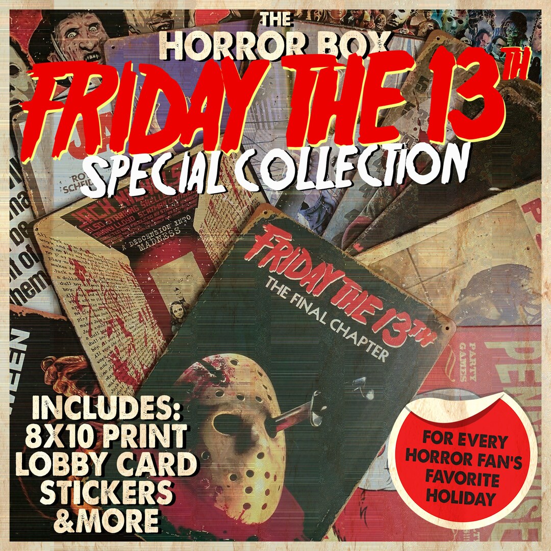 Horror Box: the Slasher Pack Friday the 13th Edition - Etsy Australia
