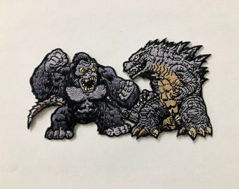 Godzilla Sew on Patch - Etsy