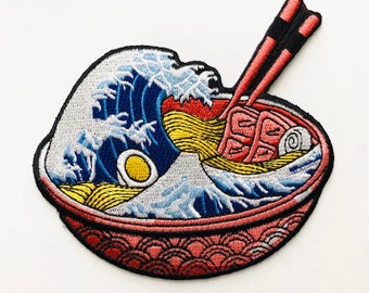 Great Wave Patch | Etsy