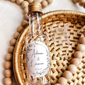 Custom Wedding Shot Bottle Mini Bottle for Alcohol Wedding Favour ...