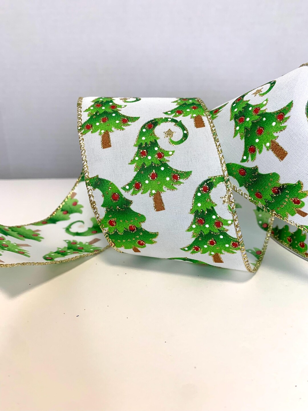 Grinch Ribbon Inspired 5 & 10 Yard Green Monster Ribbon Grinchmas Decor ...