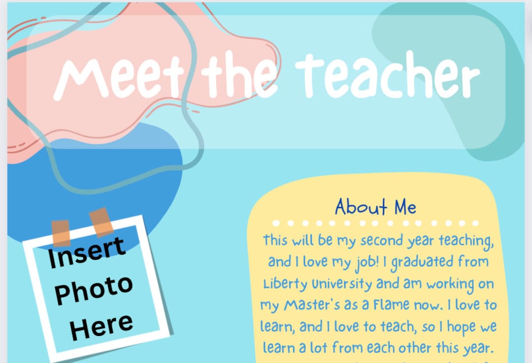 Meet the Teacher: Tropical Boho - Etsy