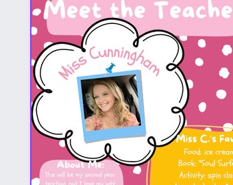 Meet the Teacher Polka Dots - Etsy