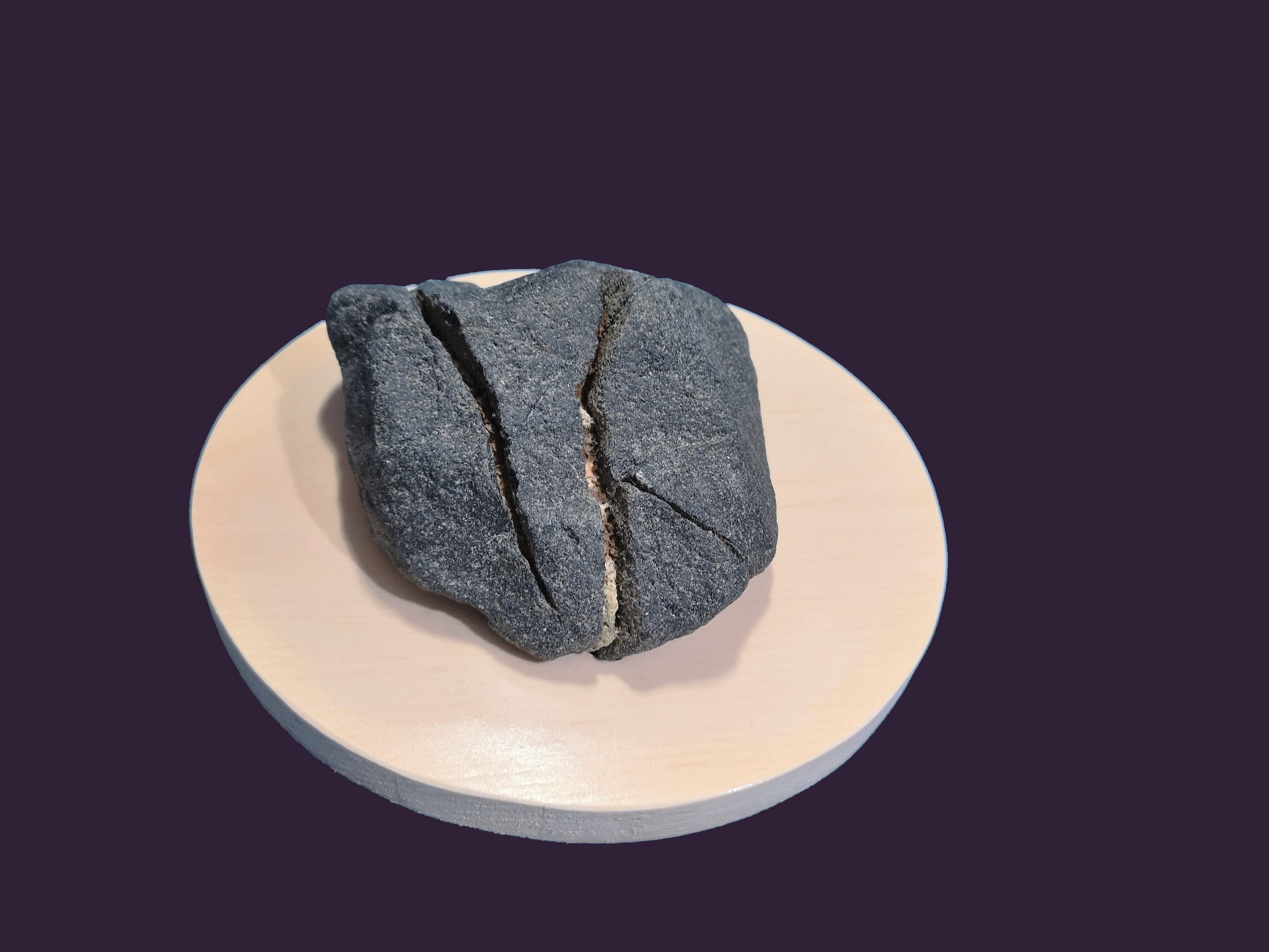 Suiseki,waterfall Stone,taki-ishi, Nunodaki-ishi, Viewing Stone,hand ...