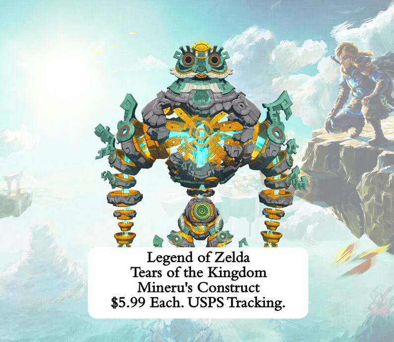 Legend of Zelda: Tears of the Kingdom Mineru Construct - Etsy Australia