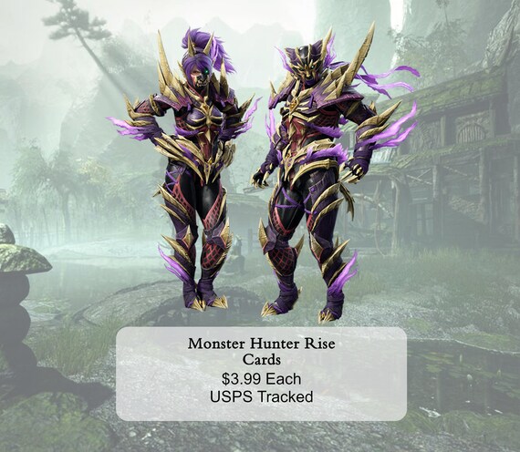 Monster Hunter Rise - Etsy