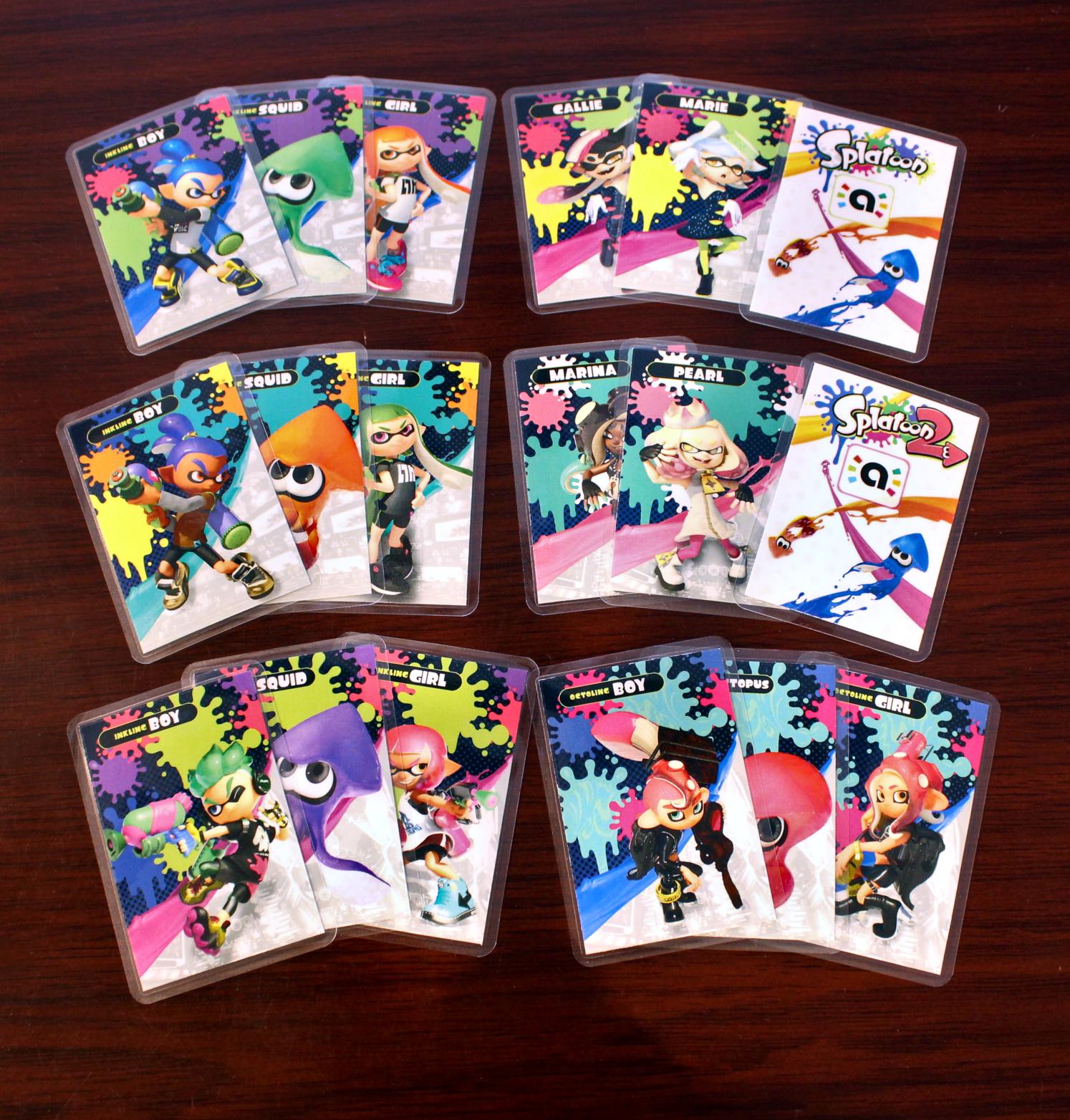 Splatoon 1 & Splatoon 2 Cards - Etsy