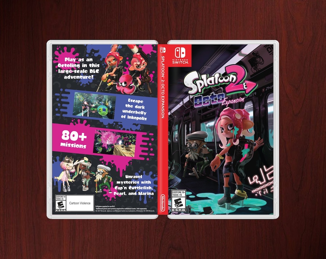 Splatoon 2 Replacement Case Box Art - Etsy