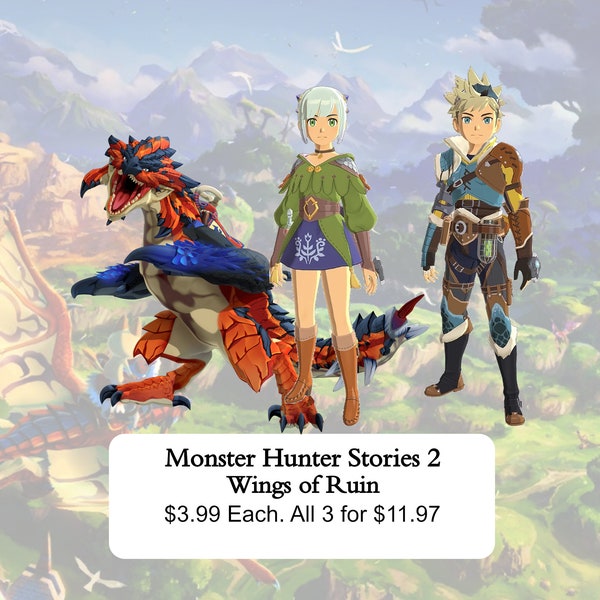 Monster Hunter Miniature - Etsy
