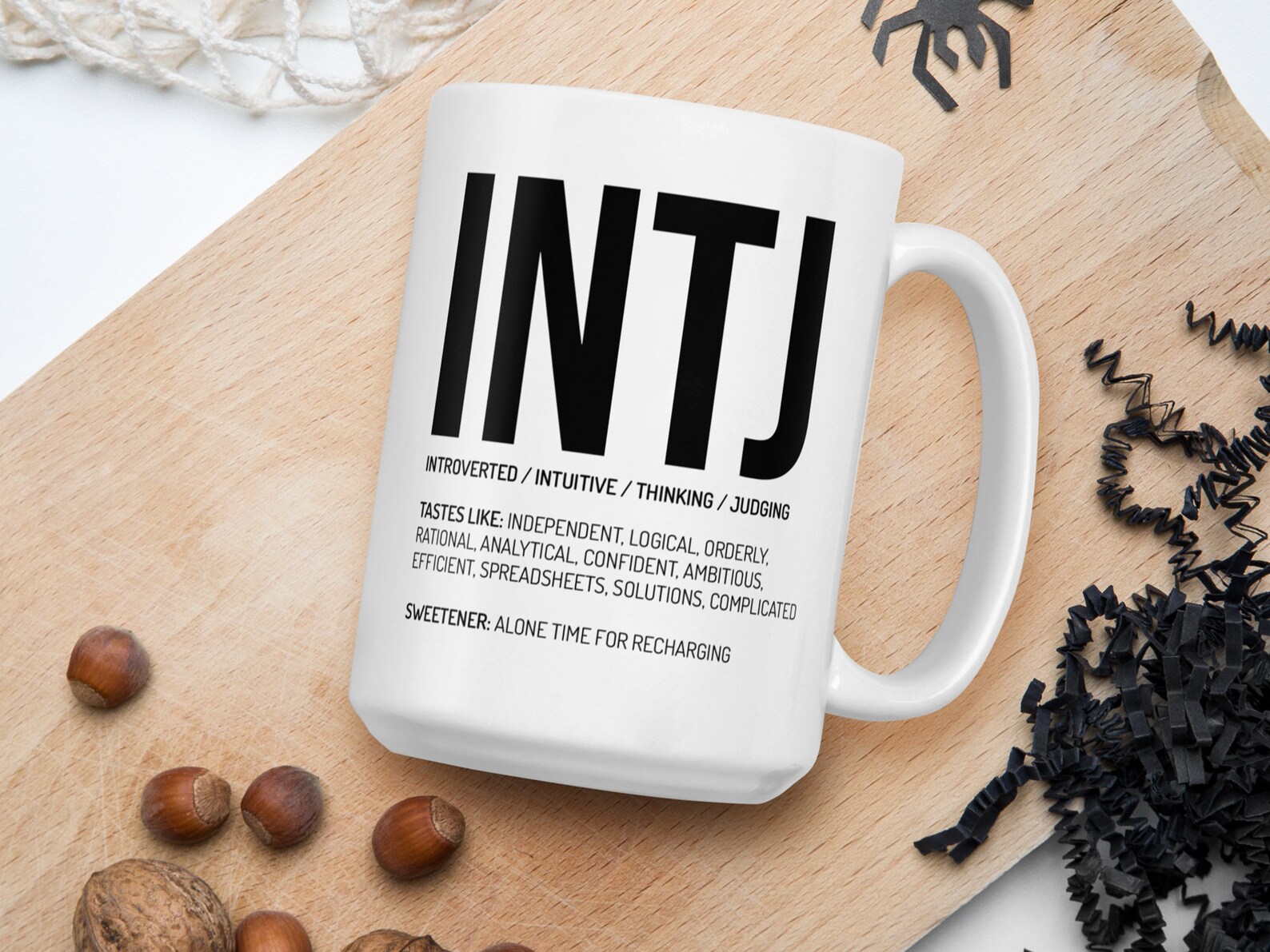 INTJ Anxiety Mug Introvert Mug Sarcastic Mugs Ceramic - Etsy