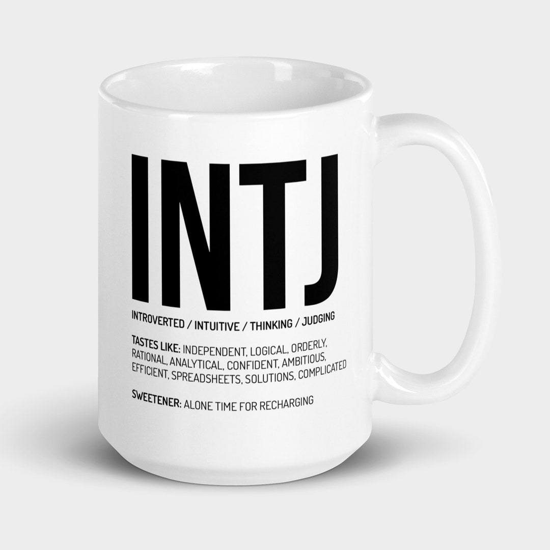 INTJ Anxiety Mug Introvert Mug Sarcastic Funny Mugs Ceramic Mug Gift ...