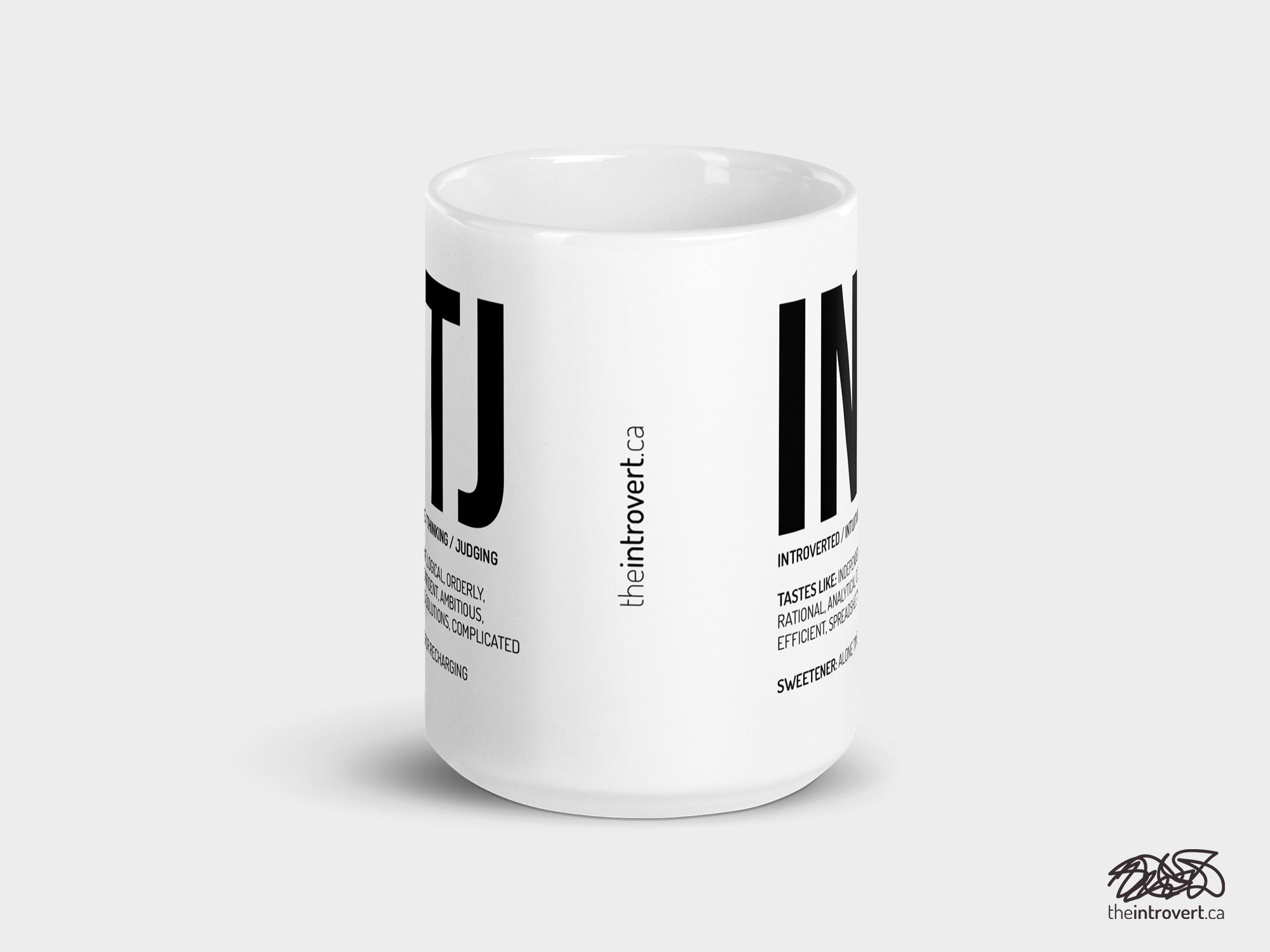 INTJ Anxiety Mug Introvert Mug Sarcastic Mugs Ceramic - Etsy