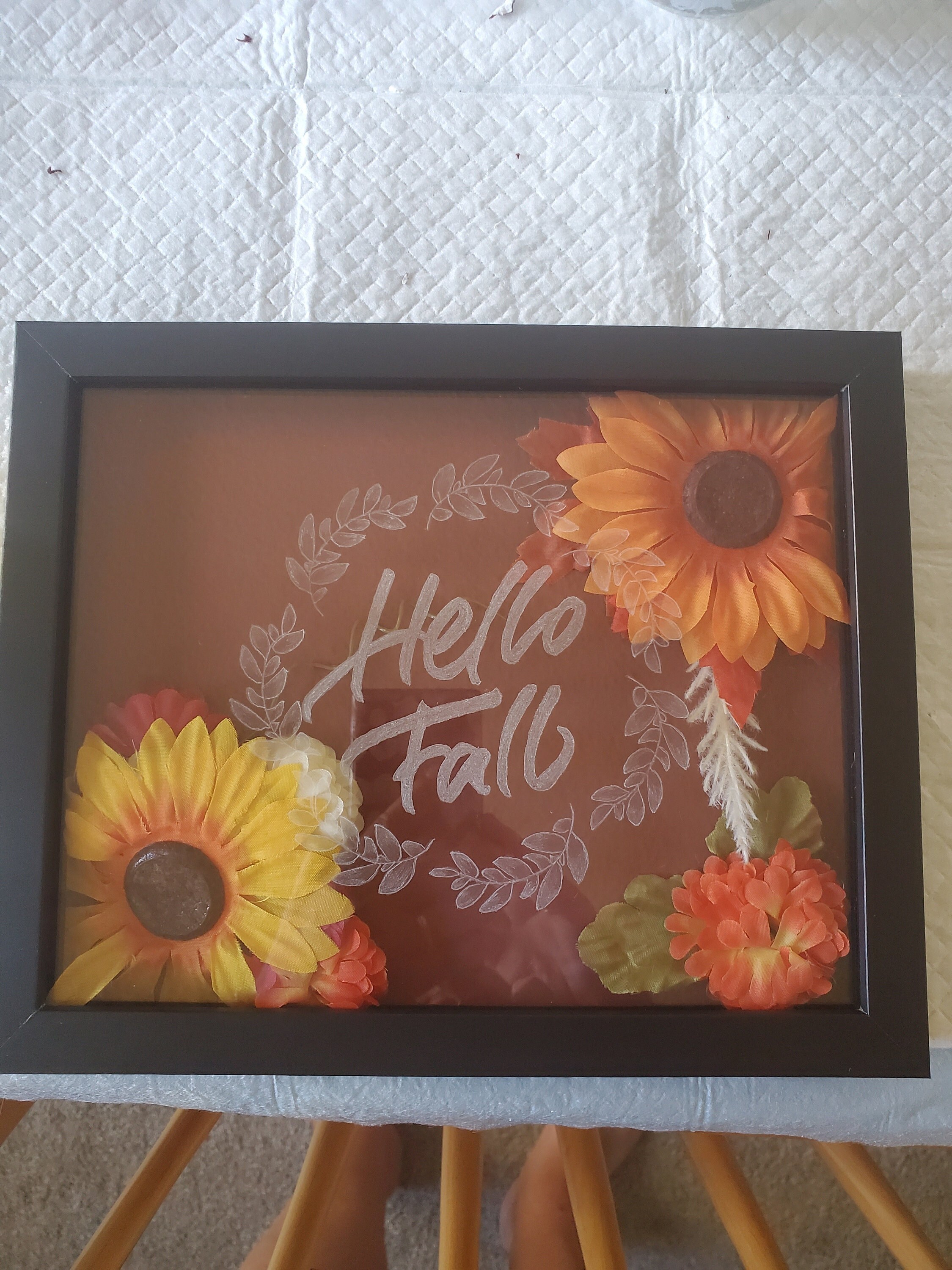 Fall Shadow Box - Etsy
