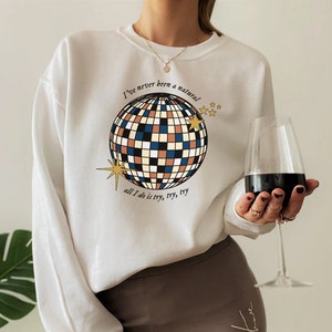 Mirrorball Crewneck Sweatshirt, Mirrorball Shirt, Fan Gift - Etsy
