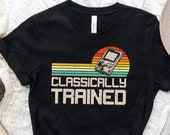 Classically Trained Tshirt Gameboy Shirt Retro Nintendo - Etsy