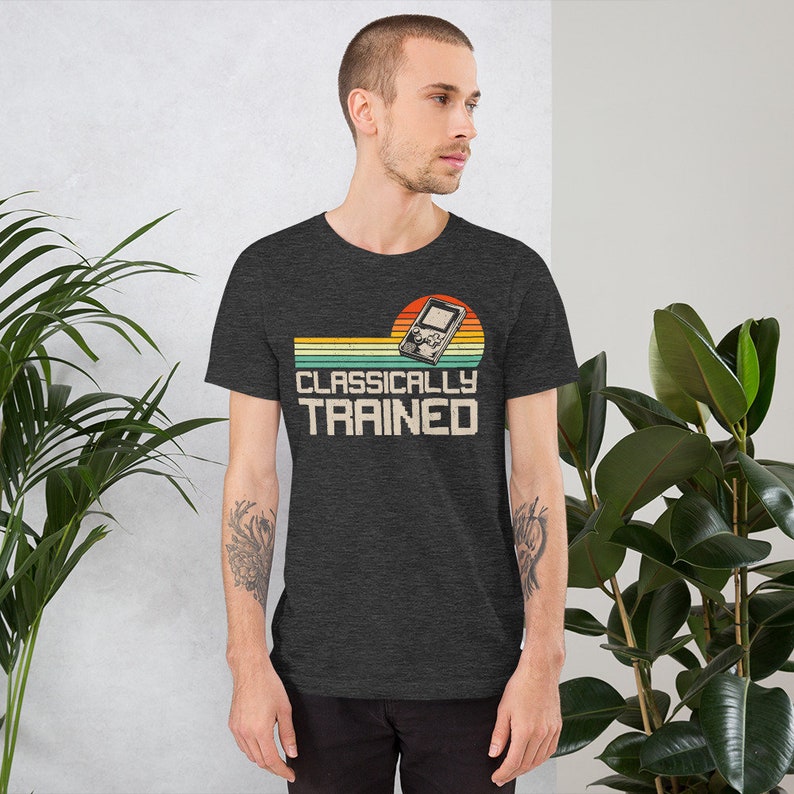 Classically Trained Tshirt Gameboy Shirt Retro Nintendo | Etsy