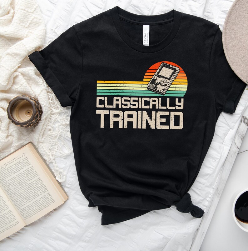 Classically Trained Tshirt Gameboy Shirt Retro Nintendo | Etsy