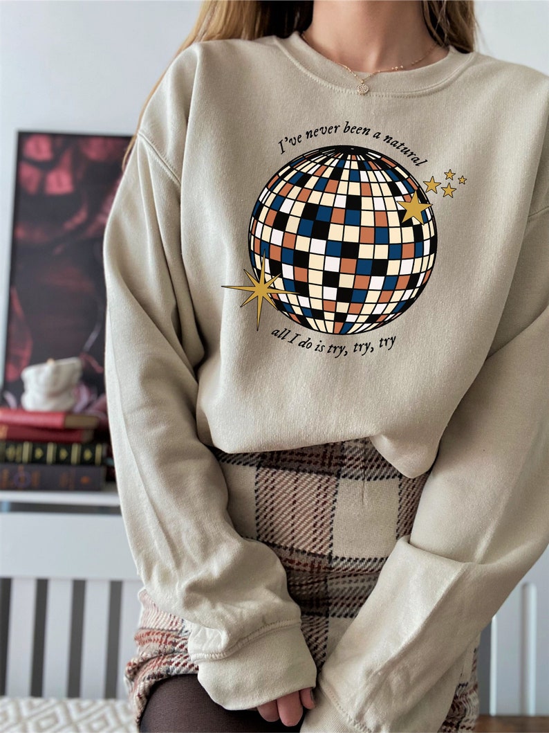 Mirrorball Crewneck Sweatshirt, Mirrorball Shirt, Fan Gift - Etsy