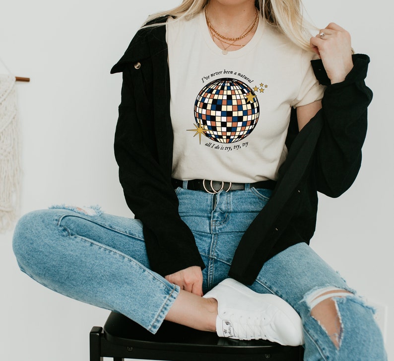 Mirrorball Crewneck Sweatshirt, Mirrorball Shirt, Fan Gift - Etsy