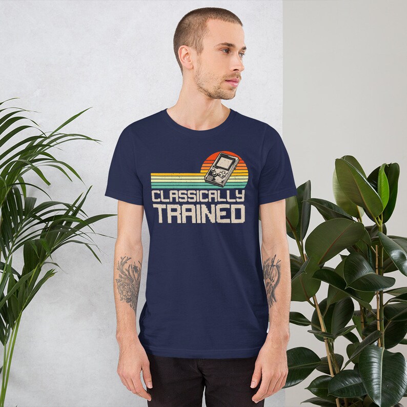Classically Trained Tshirt Gameboy Shirt Retro Nintendo | Etsy