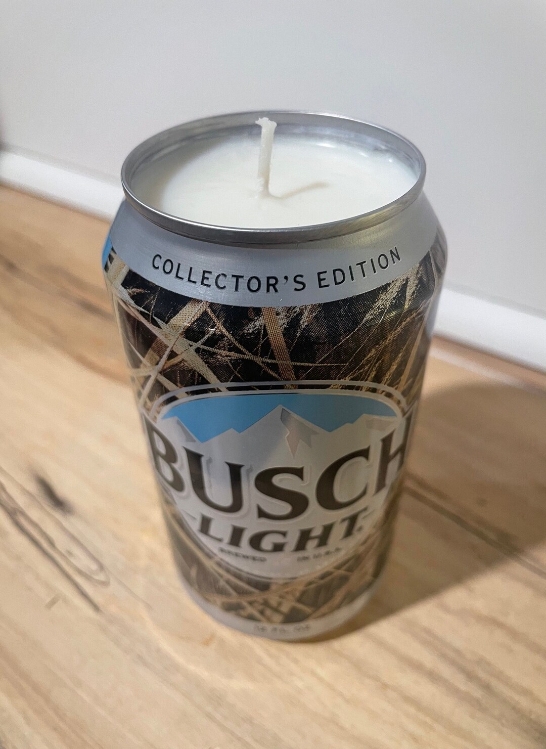 Busch Light Blue Hunter Handmade Soy Candle With Custom Scent - Etsy