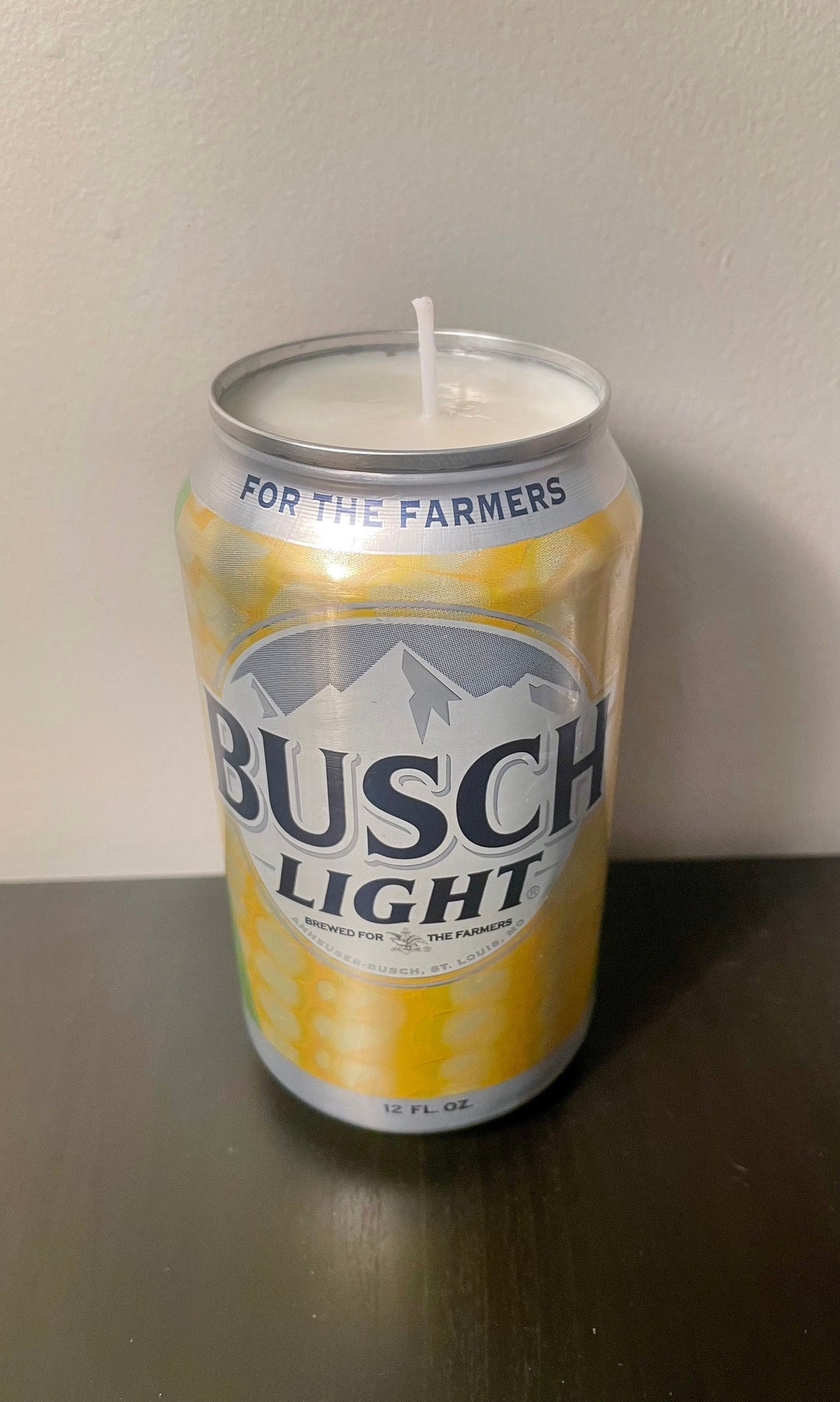 Busch Light Corn Handmade Soy Candle With Custom Scent - Etsy