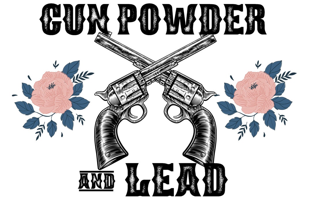 Gun Powder and Lead 4 Pack PNG Digital Download - Etsy