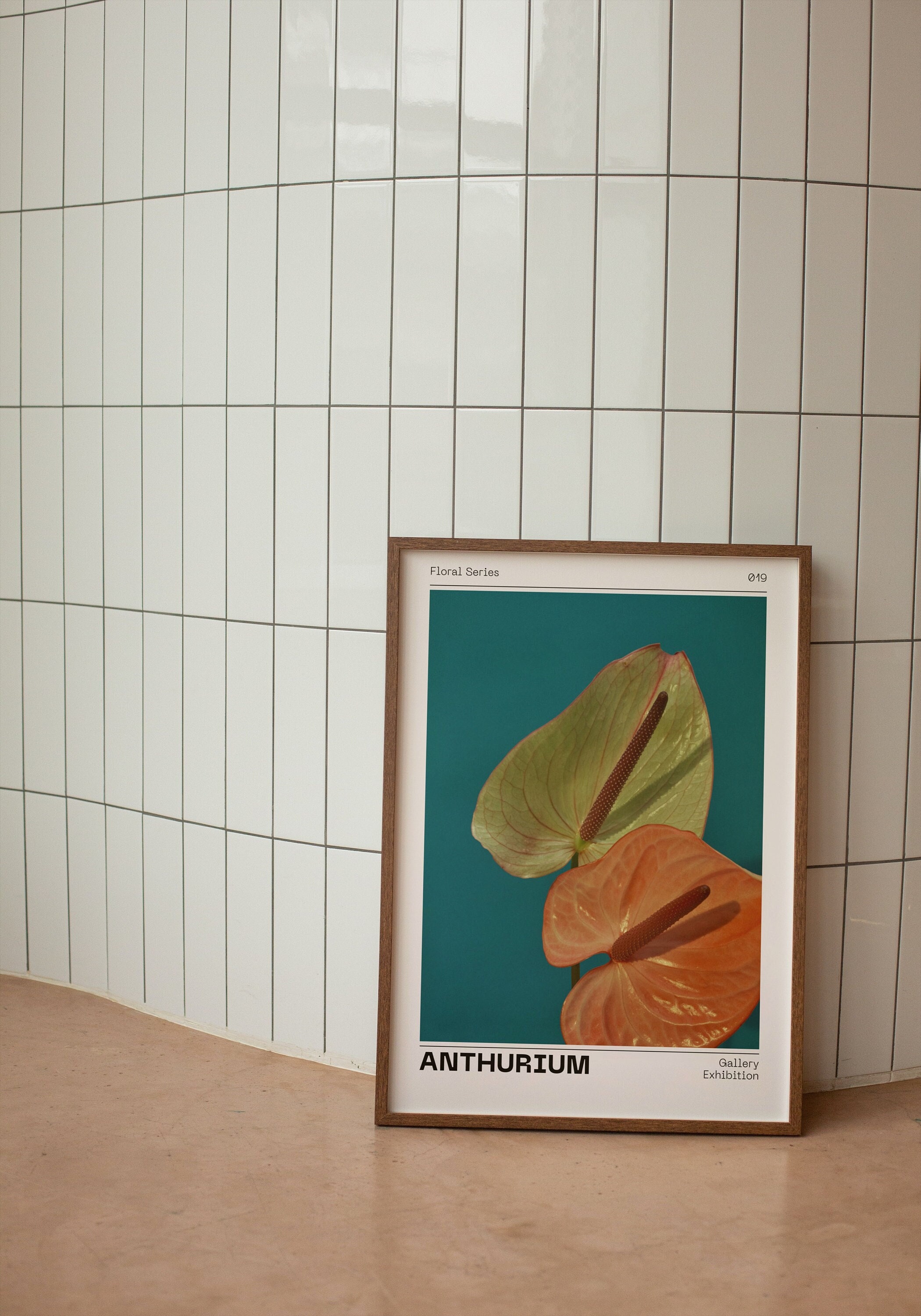 Anthurium Andraeanum Print Painter's Palette Printable Delicate Floral ...