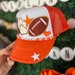 Football Mama Trucker Hat With Custom Mascot Chain High School Spirit ...