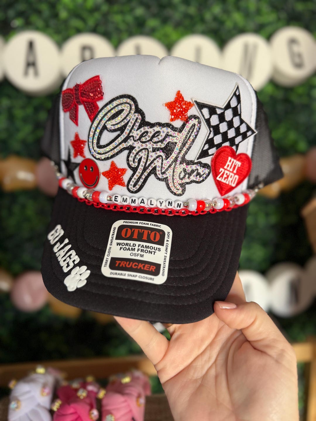 Everything Cheer Mom Mama Trucker Hat With 3D “cheer Mom” Patch and ...