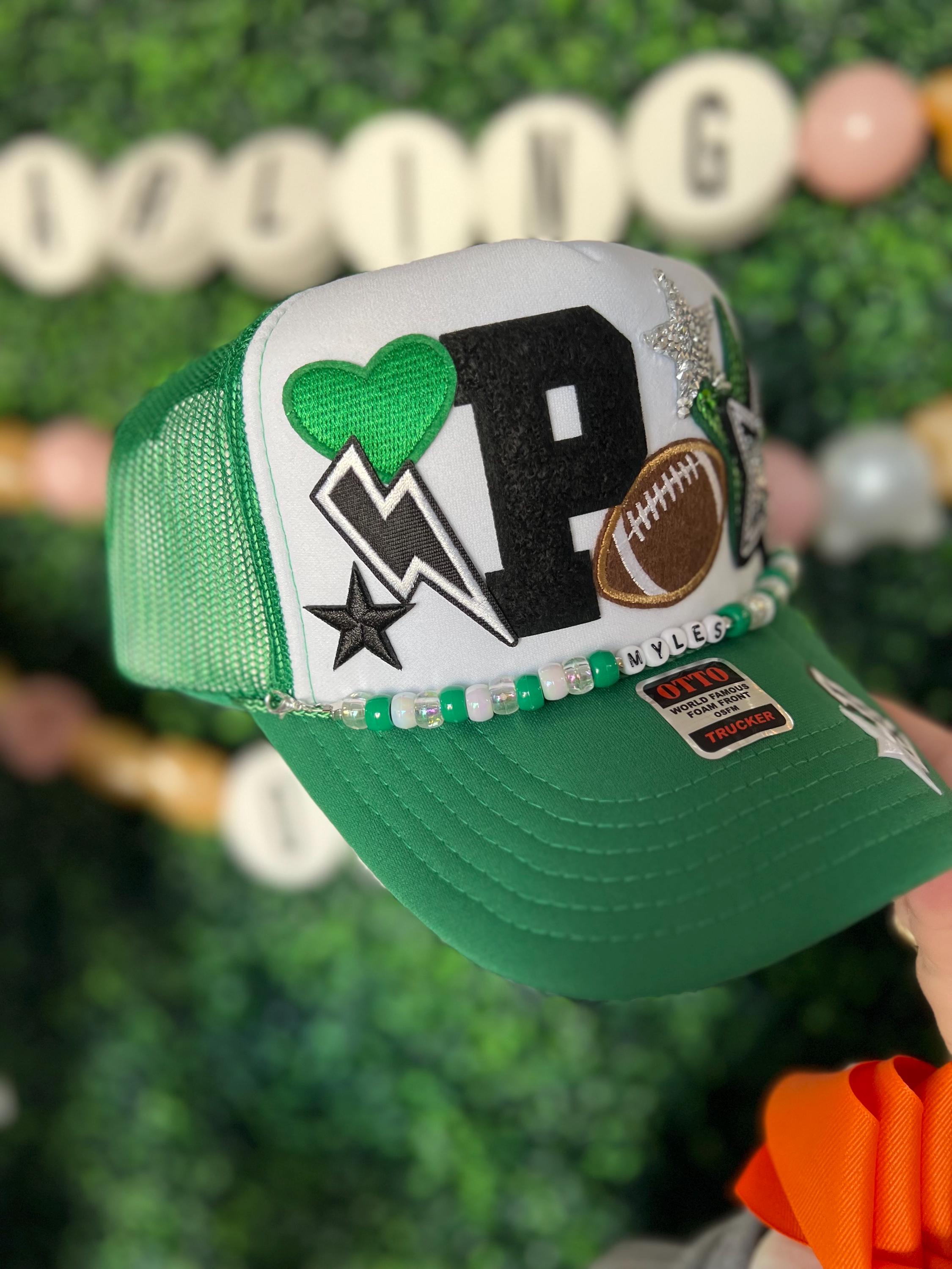 Everything Football Mama Trucker Hat Chain High School Spirit Friday ...
