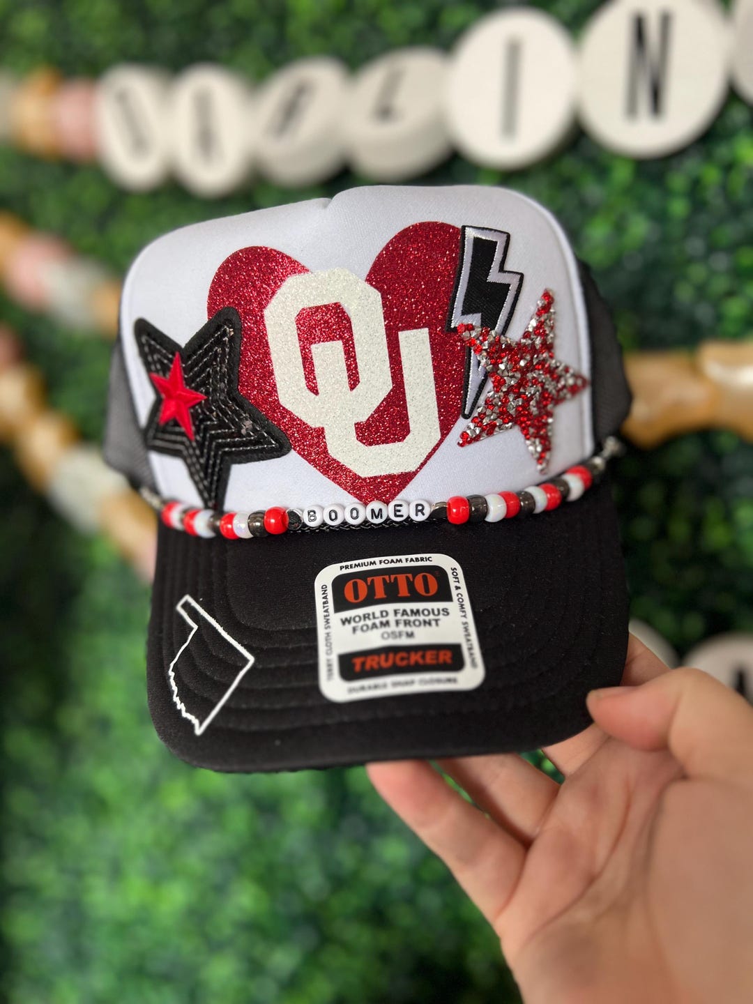 University of Oklahoma Boomer Sooner Bougie College Football Snap-back ...