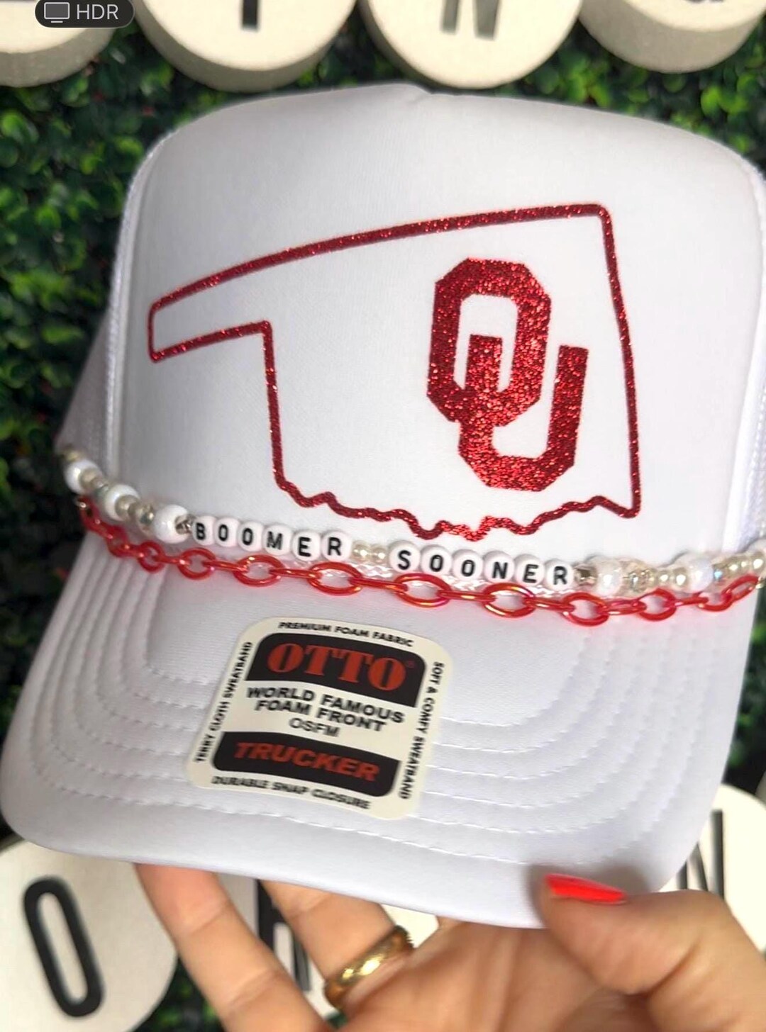 Boomer Sooner University of Oklahoma Bougie College Football Snap-back ...