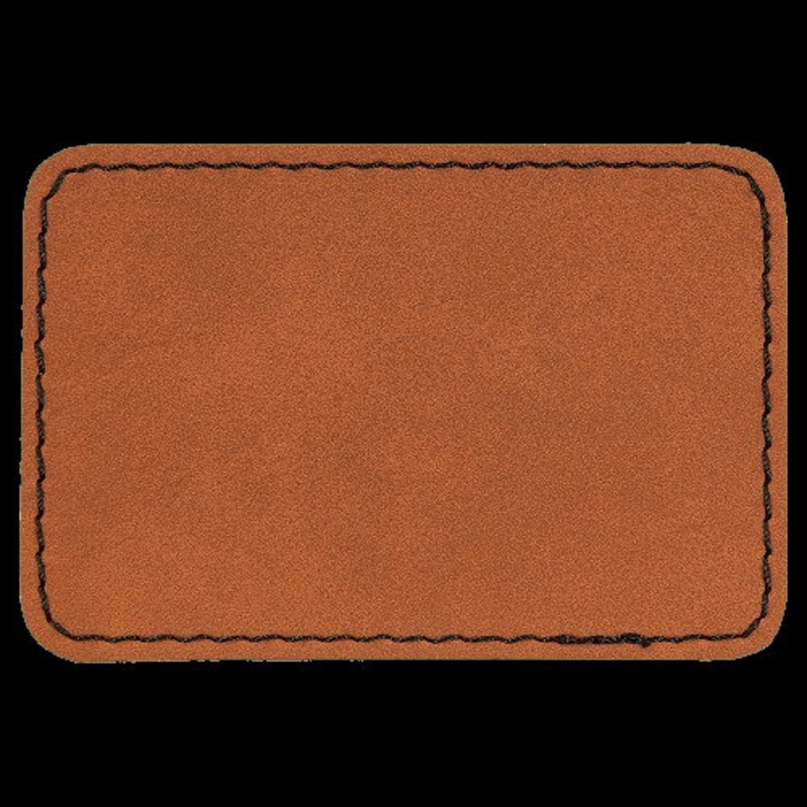 10 Blank Rawhide Laserable Leatherette Patches With Adhesive, Hat Patch ...