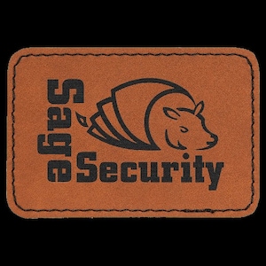 10 Blank Rawhide Laserable Leatherette Patches With Adhesive, Hat Patch ...