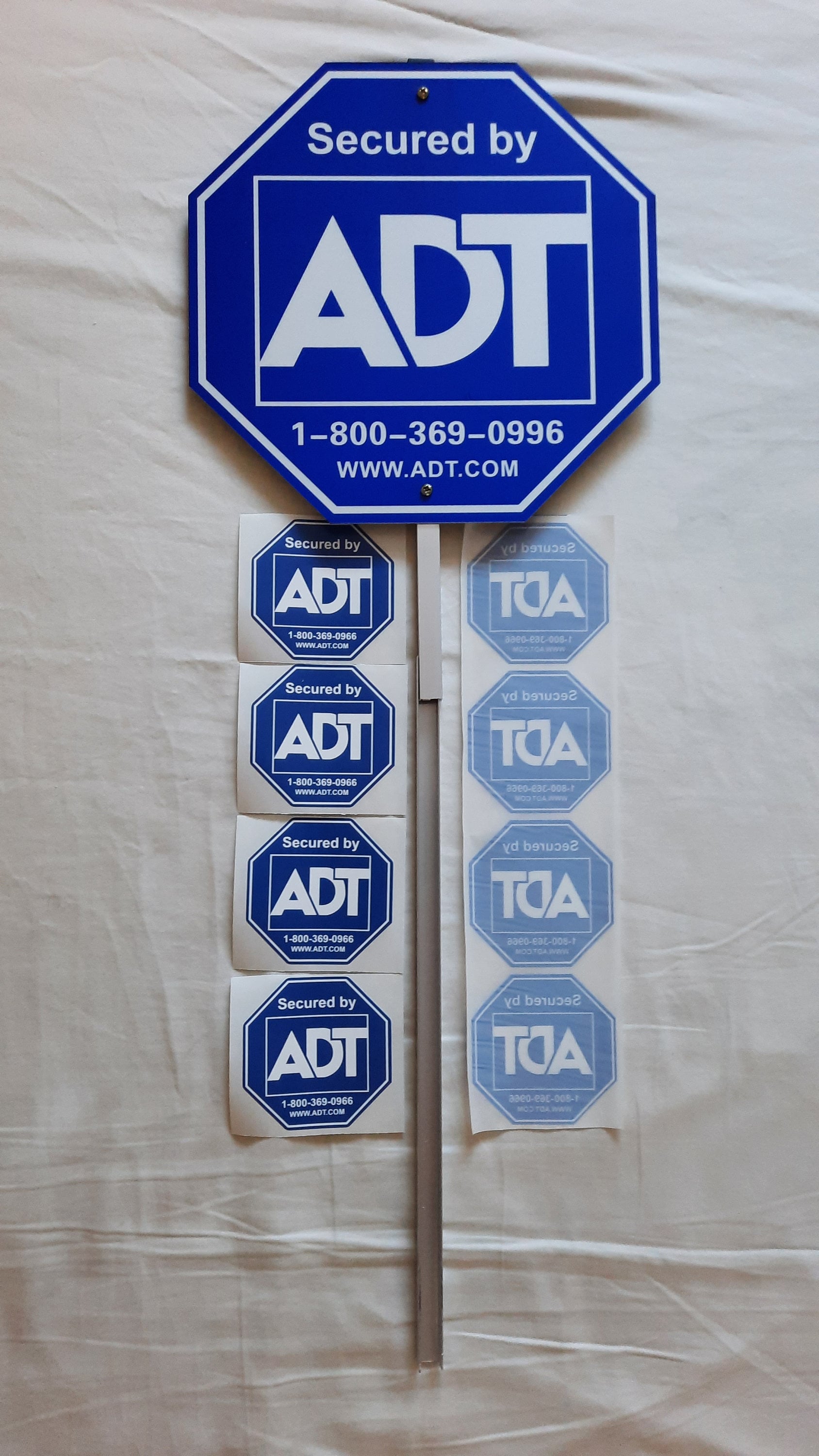 Metal ADT Security Sign & Decal Security Solution - Etsy