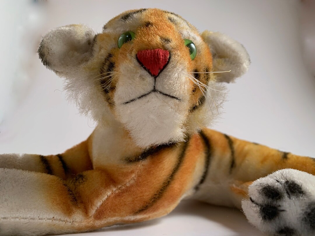R. Dakin Vintage Mohair "tigger" Tiger - Etsy