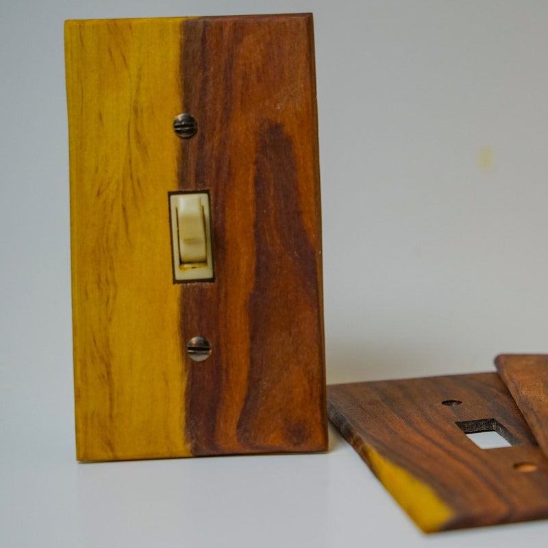 Wood Switch Plate - Etsy