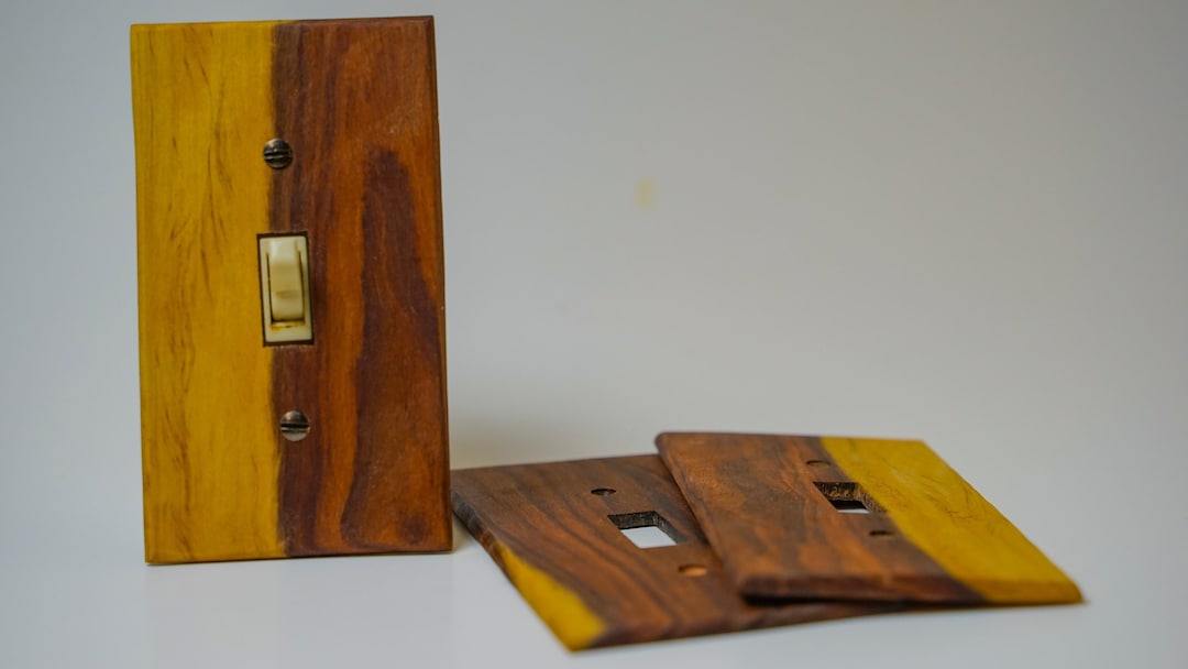 Light Switch Plate | Hand-crafted | Wood - Etsy