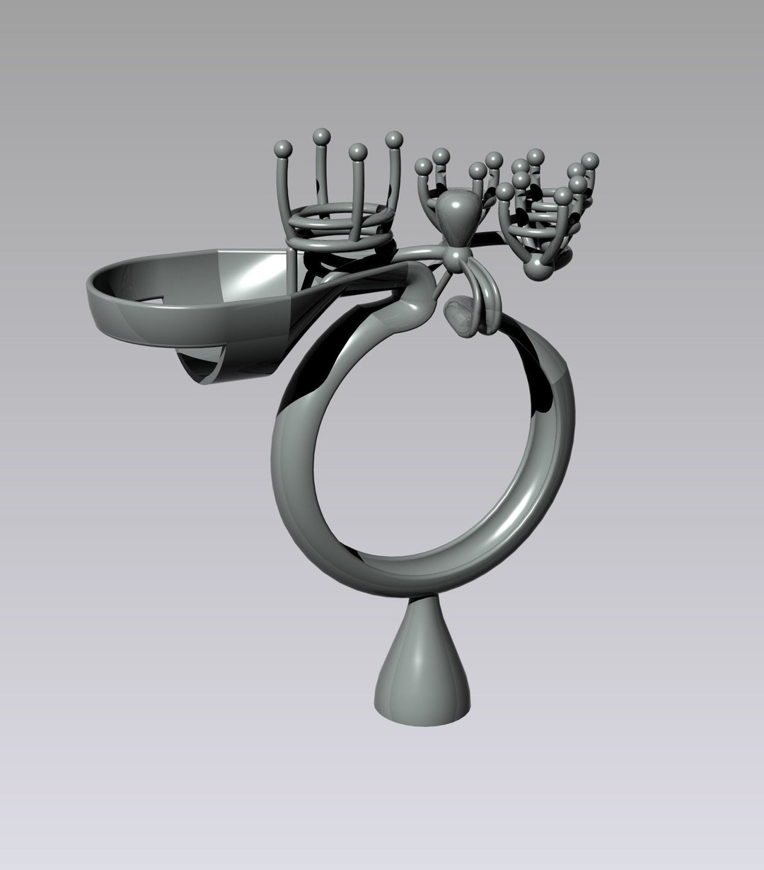 3d Models STL Drawing 3d Printer and Cnc-ring Design for 3d Printing - Etsy